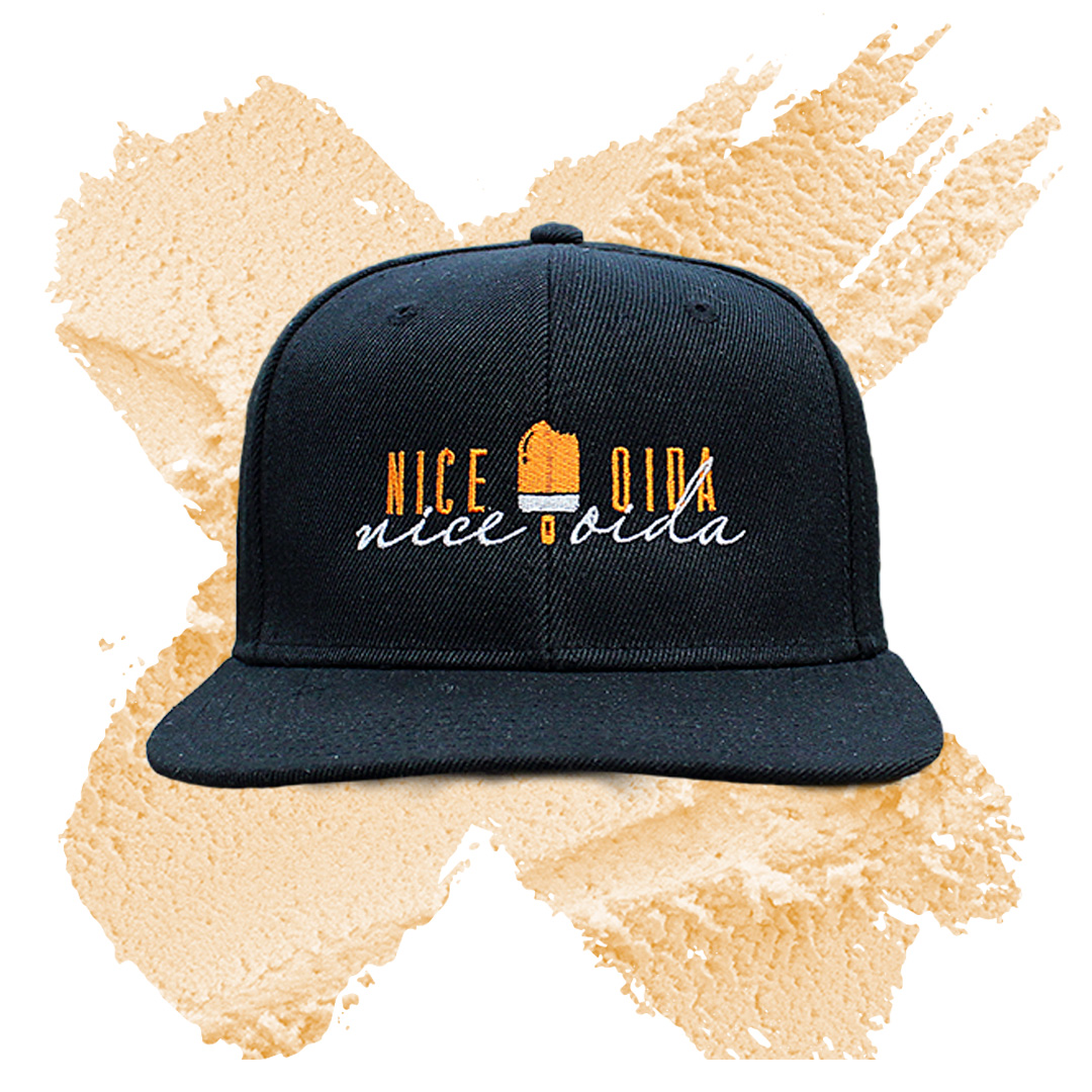 Nice Oida Snapback in schwarz mit nicem Stick